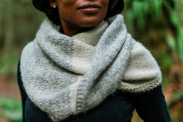 Fancy That Shawl Pattern – The Lamb & Kid